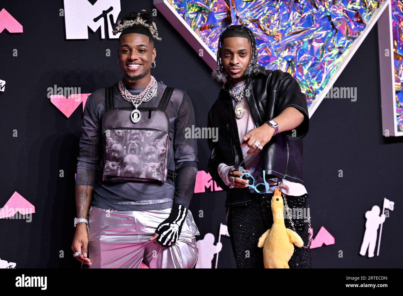 Fresh X Reckless arrives at the MTV Video Music Awards on Tuesday, Sept ...