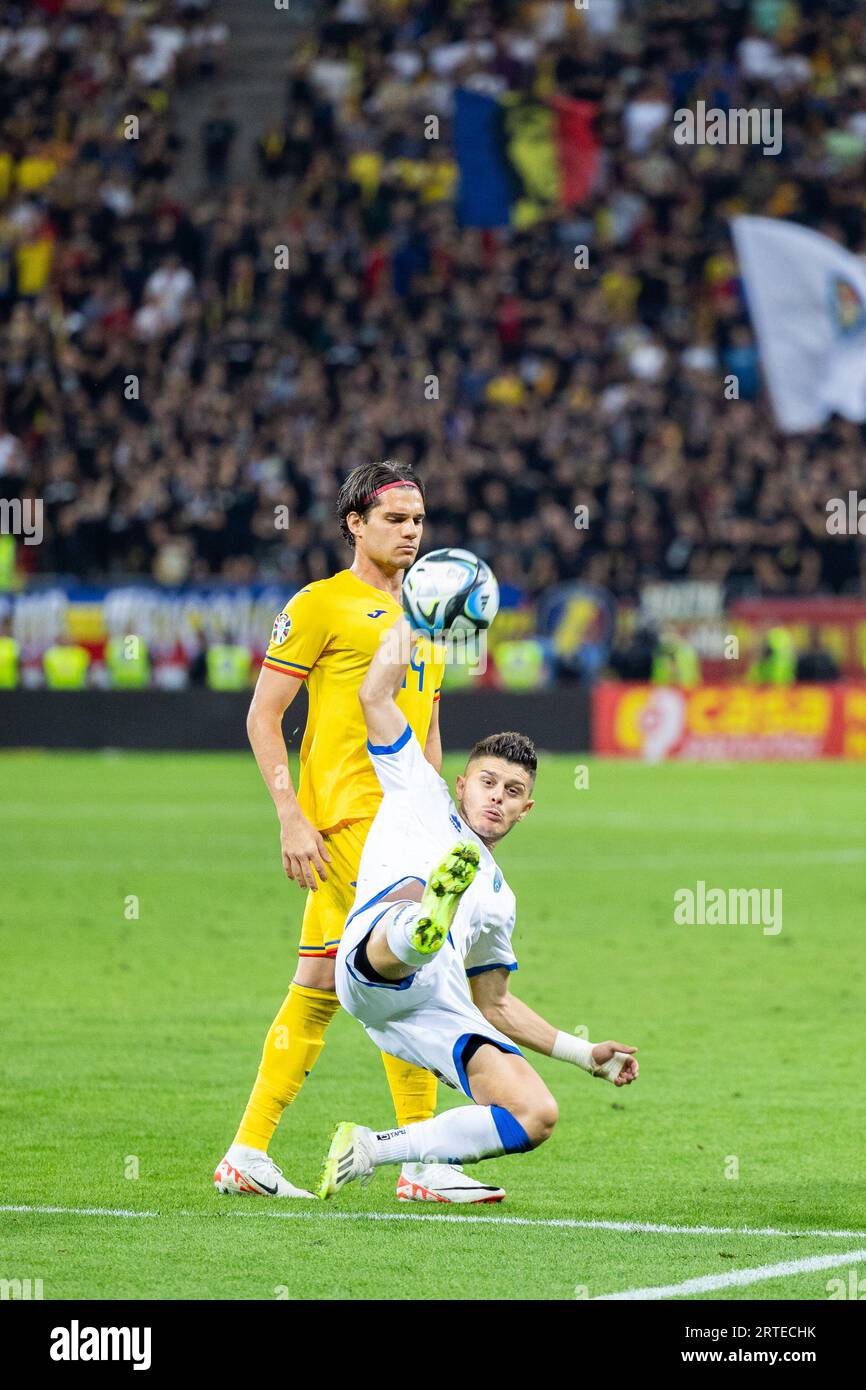 Ianis Hagi of Romania during the UEFA Euro 2024, European Qualifiers ...