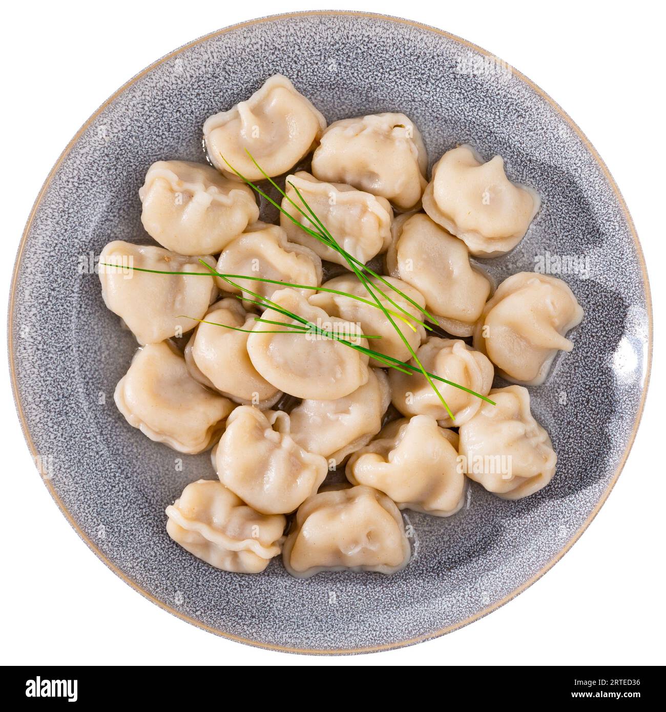 Broth with dumplings Cut Out Stock Images & Pictures - Alamy