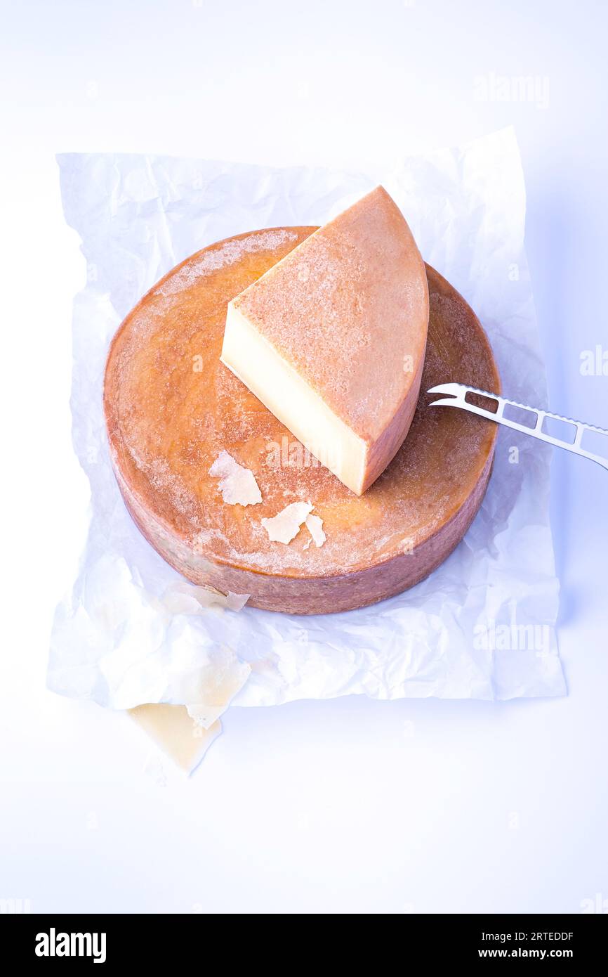 Wedge of swiss cheese hi-res stock photography and images - Alamy