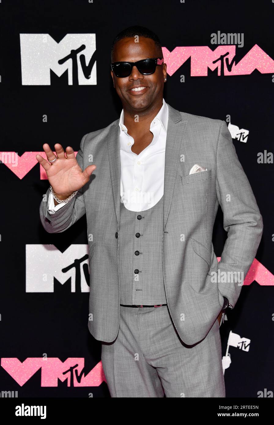 A. J. Calloway arrives at the MTV Video Music Awards on Tuesday, Sept ...
