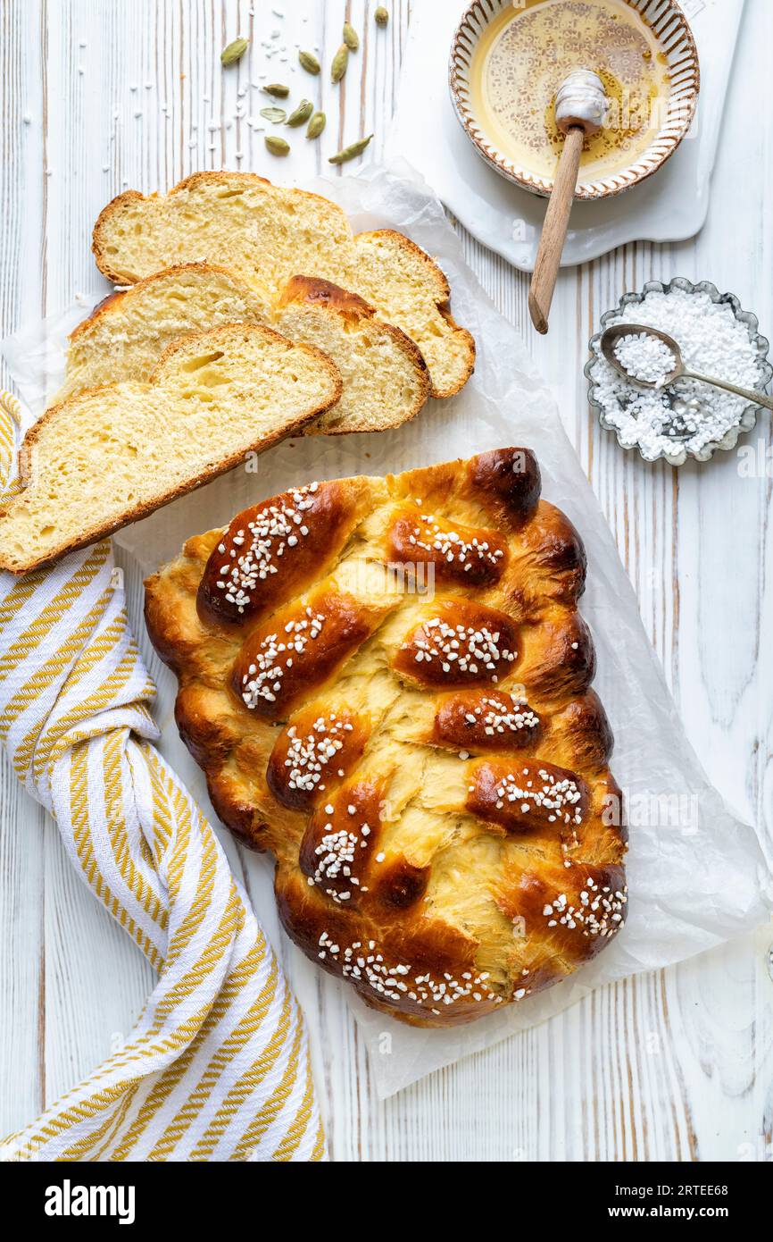 Yeast plait hi-res stock photography and images - Alamy