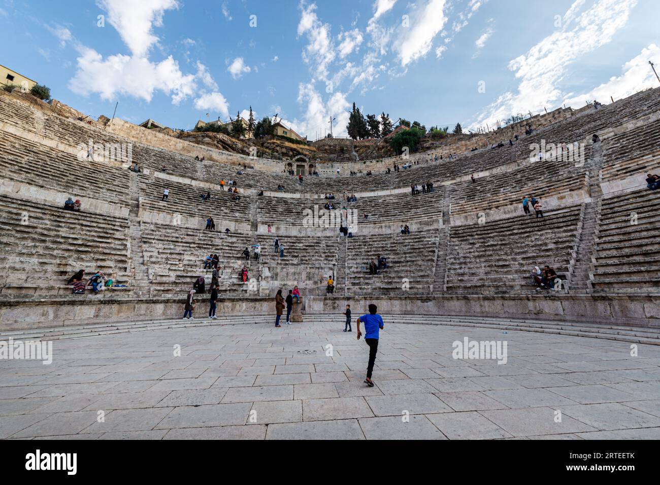 Roman Theatre, Amman, Jordan Stock Photo - Alamy