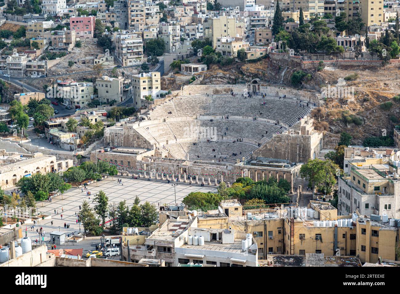 Roman Theatre, Amman, Jordan Stock Photo - Alamy