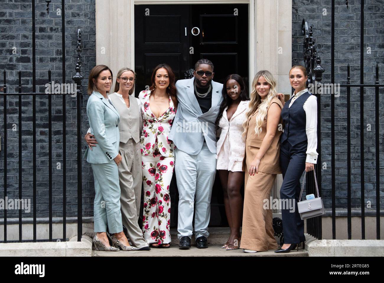 London, UK. 12 Sep 2023. (L-R) - Natalie Pinkham, Anna Woolhouse ...