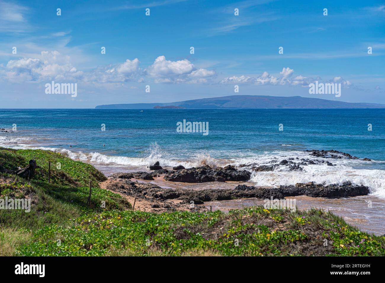 Rugged beauty and views from Kamaole Beach III in Kamaole Beach Park in ...