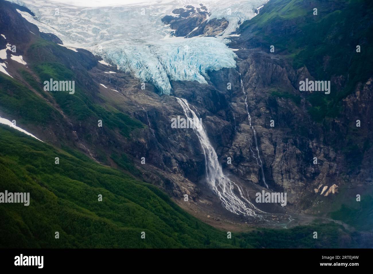 Rainbow Glacier above the Chilkat inlet Stock Photo - Alamy