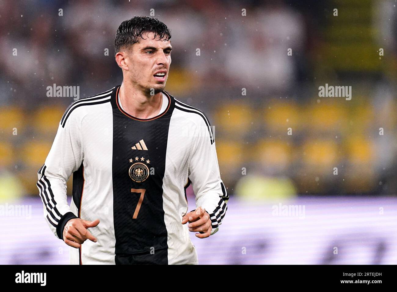 DORTMUND, GERMANY - SEPTEMBER 12: Kai Havertz of Germany looks on ...