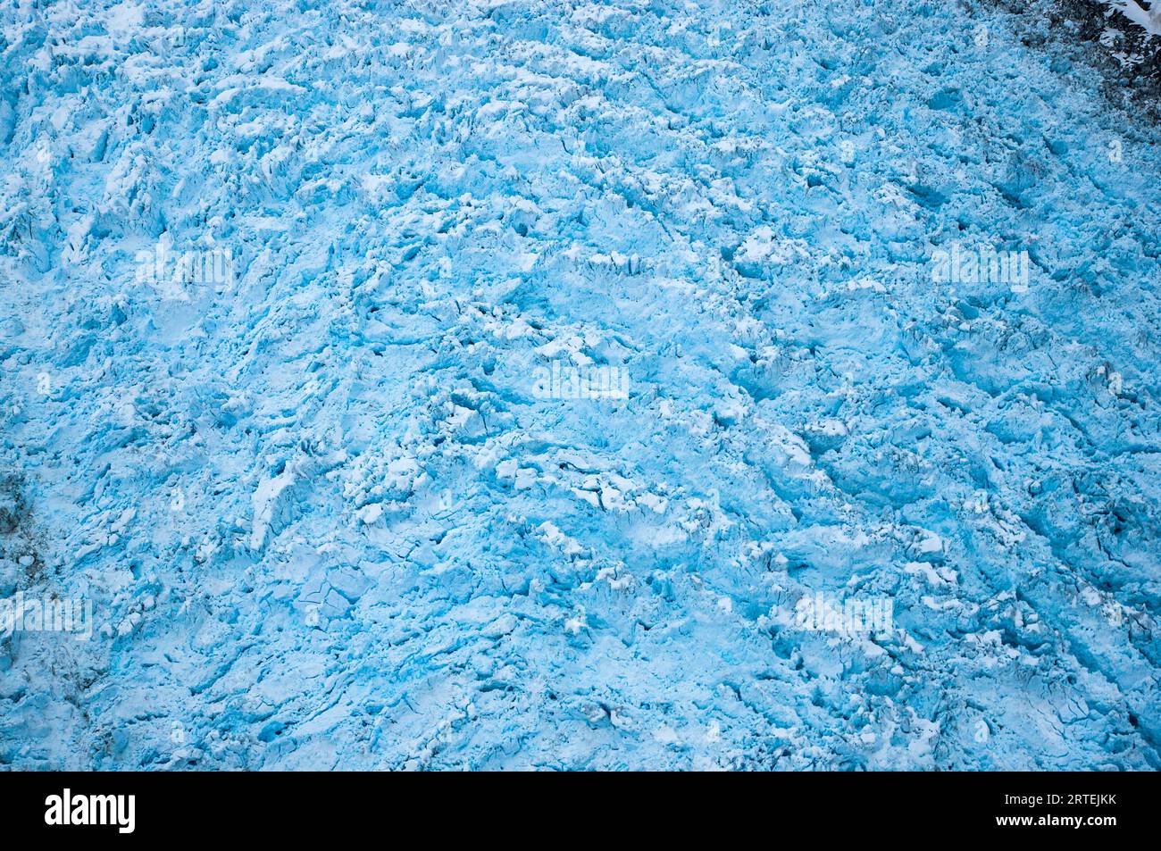 Aerial view of Le Conte Glacier, Alaska, USA; Alaska, United States of ...