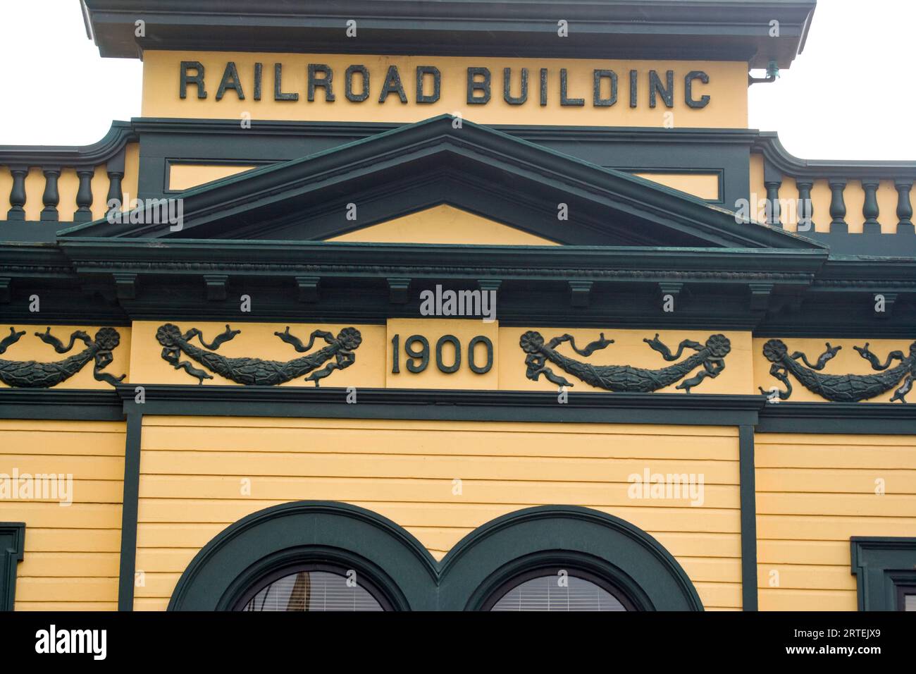 Railroad Building at Klondike Gold Rush National Historic Park in ...