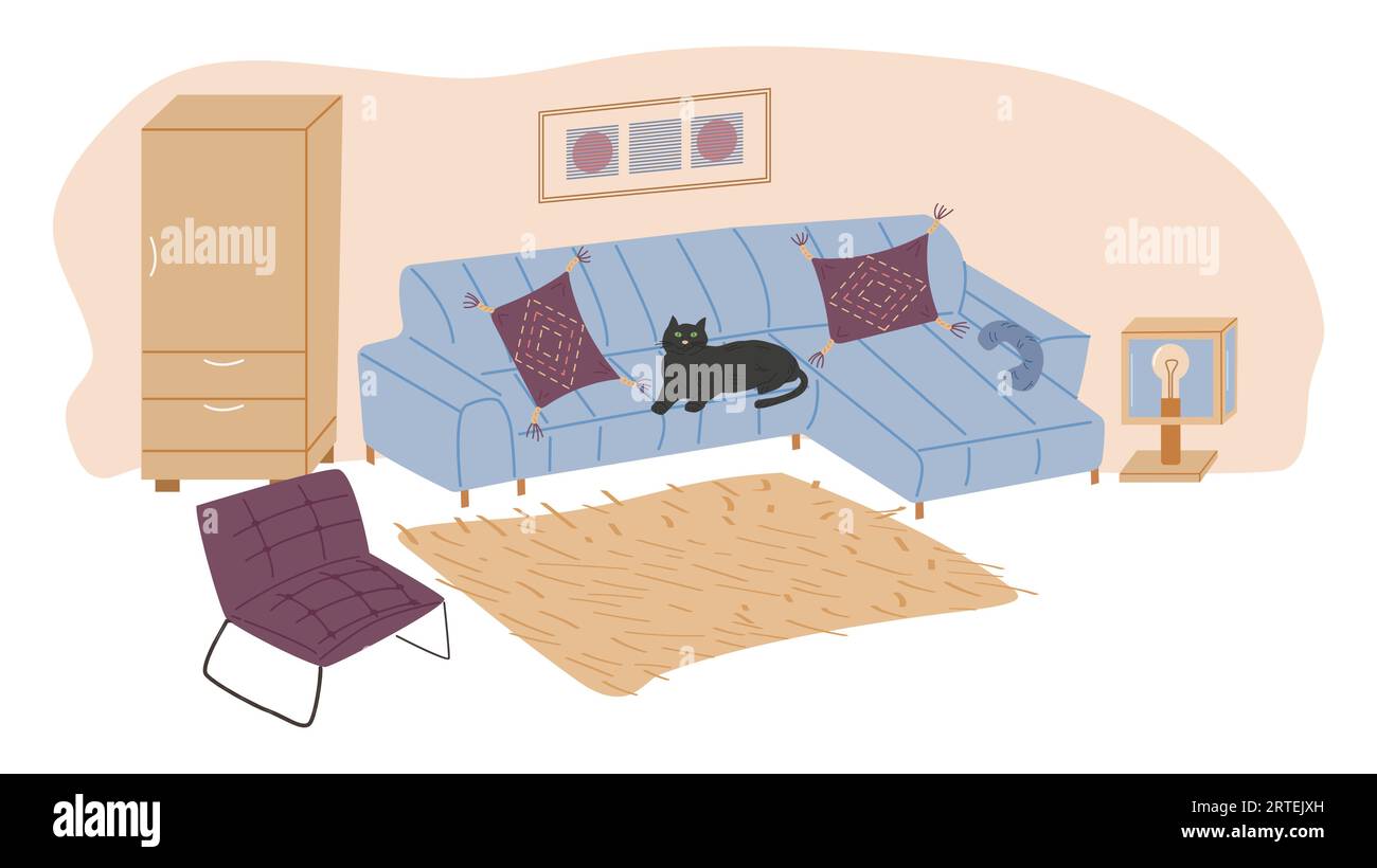 A room painting Cut Out Stock Images & Pictures - Alamy