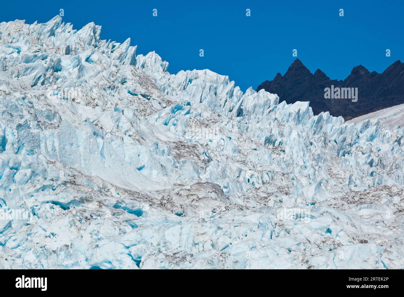 Bear Glacier in Kenai Fjords National Park, Alaska, USA; Alaska, United ...