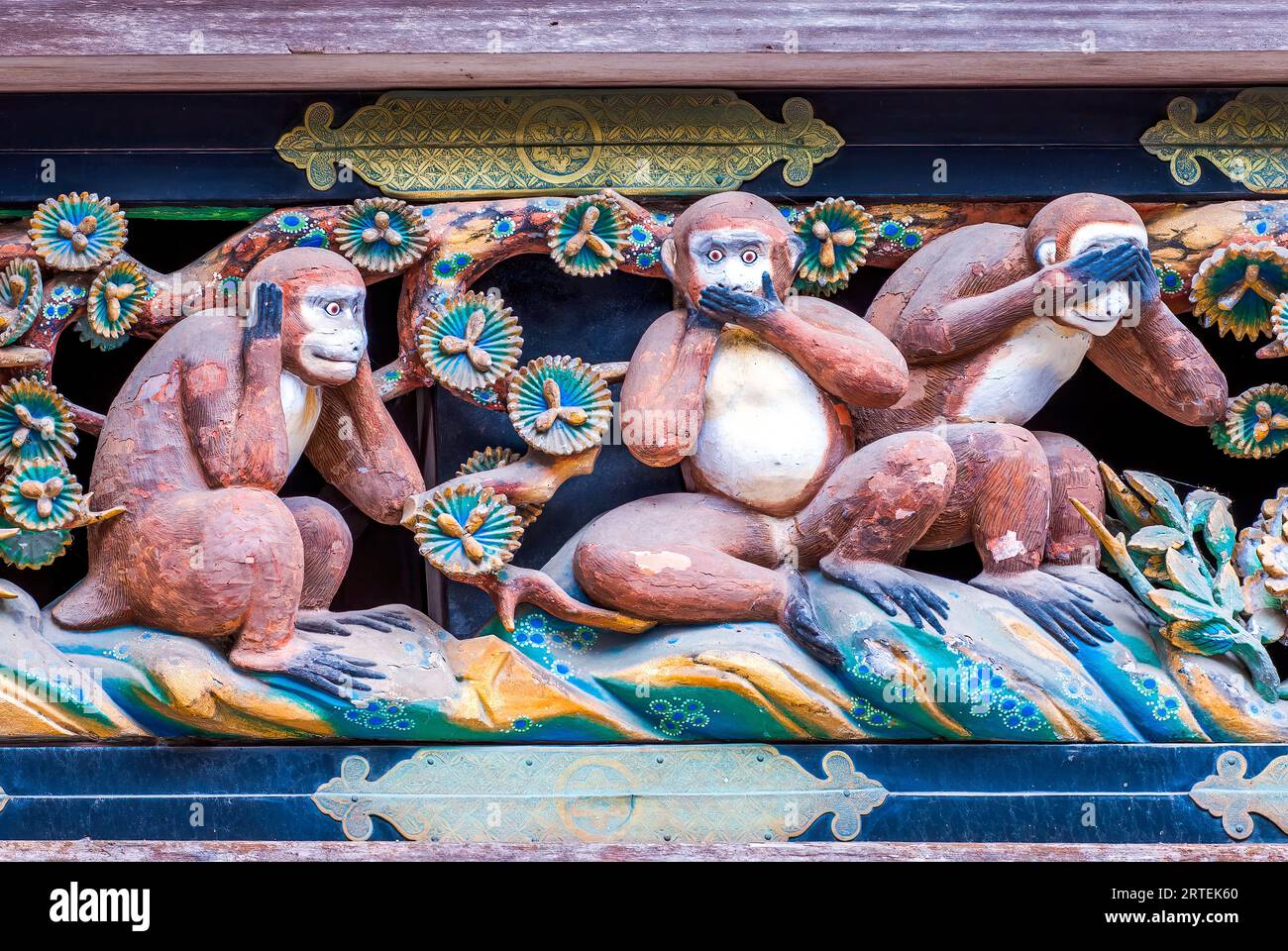 Japan nikko toshogu shrine three hi-res stock photography and images ...