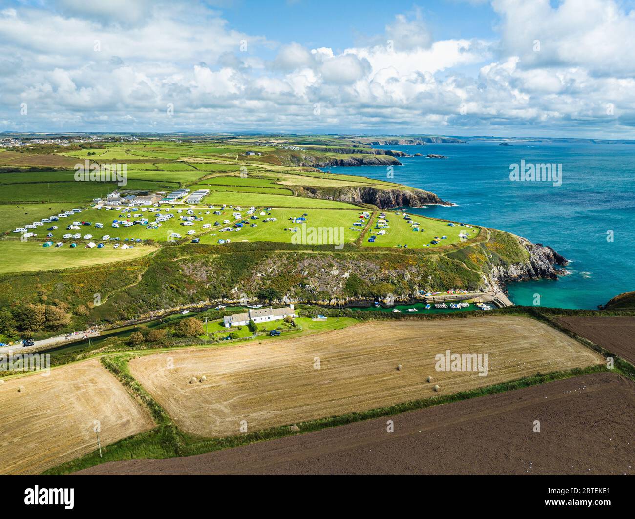 Porthclais hi-res stock photography and images - Alamy