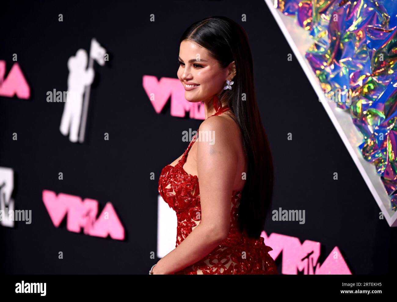 Selena Gomez attending the MTV Video Music Awards 2023 held at the ...