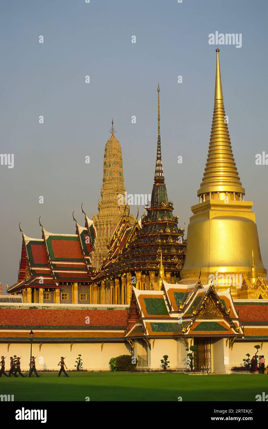 The Grand Palace or Phra Borom Maha Ratcha Wang; Bangkok, Thailand ...