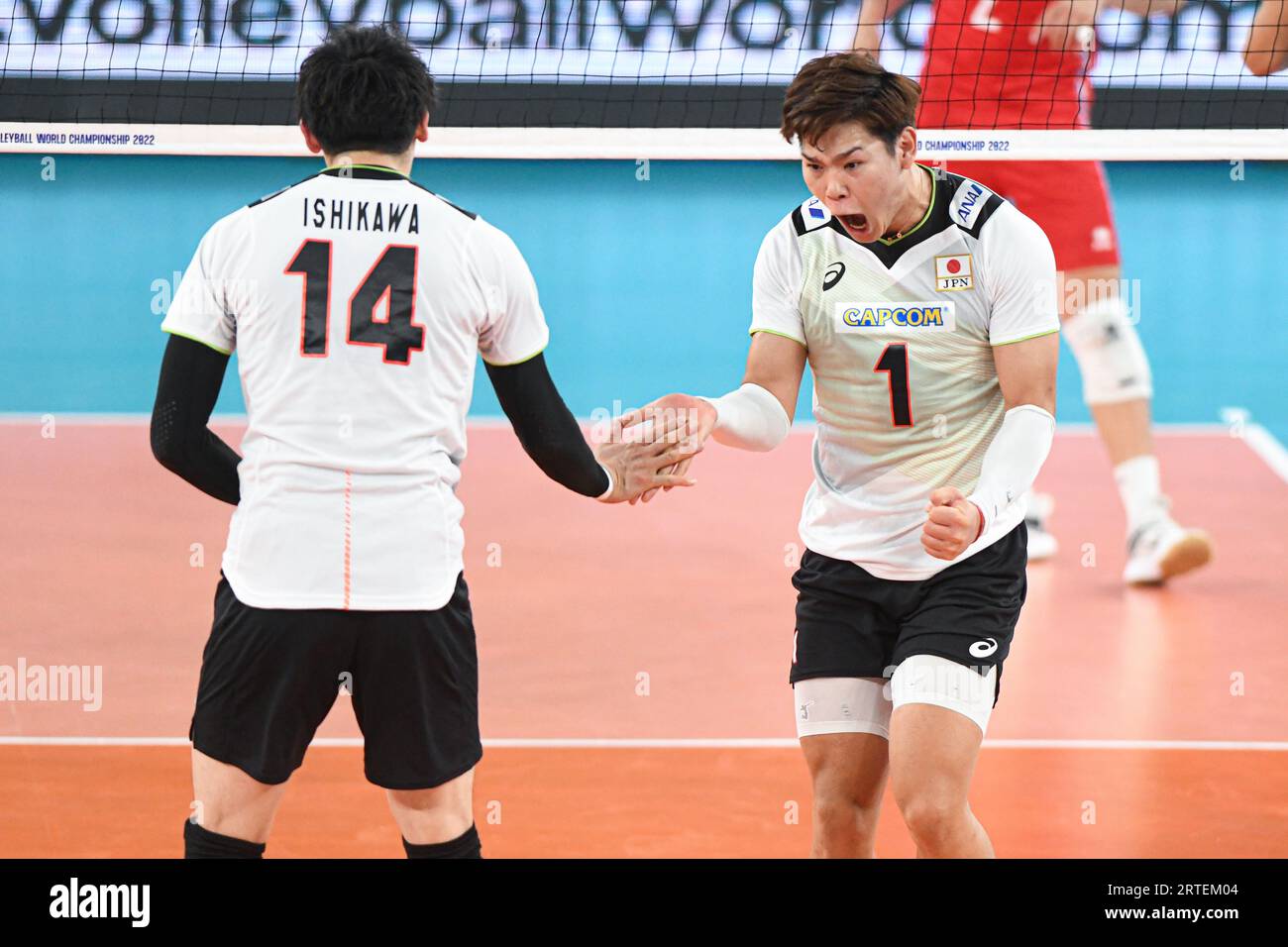 Yuji Nishida, Yuki Ishikawa (Japan). Volleyball World Championship 2022 ...