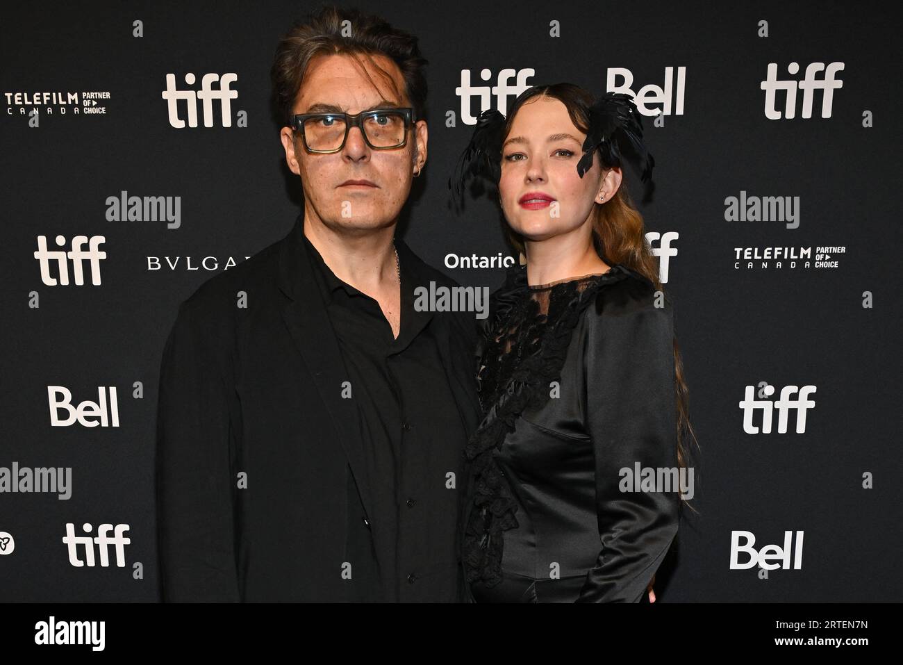 Toronto, Canada. 12th Sep, 2023. Joe Wright, Haley Bennett attending ...