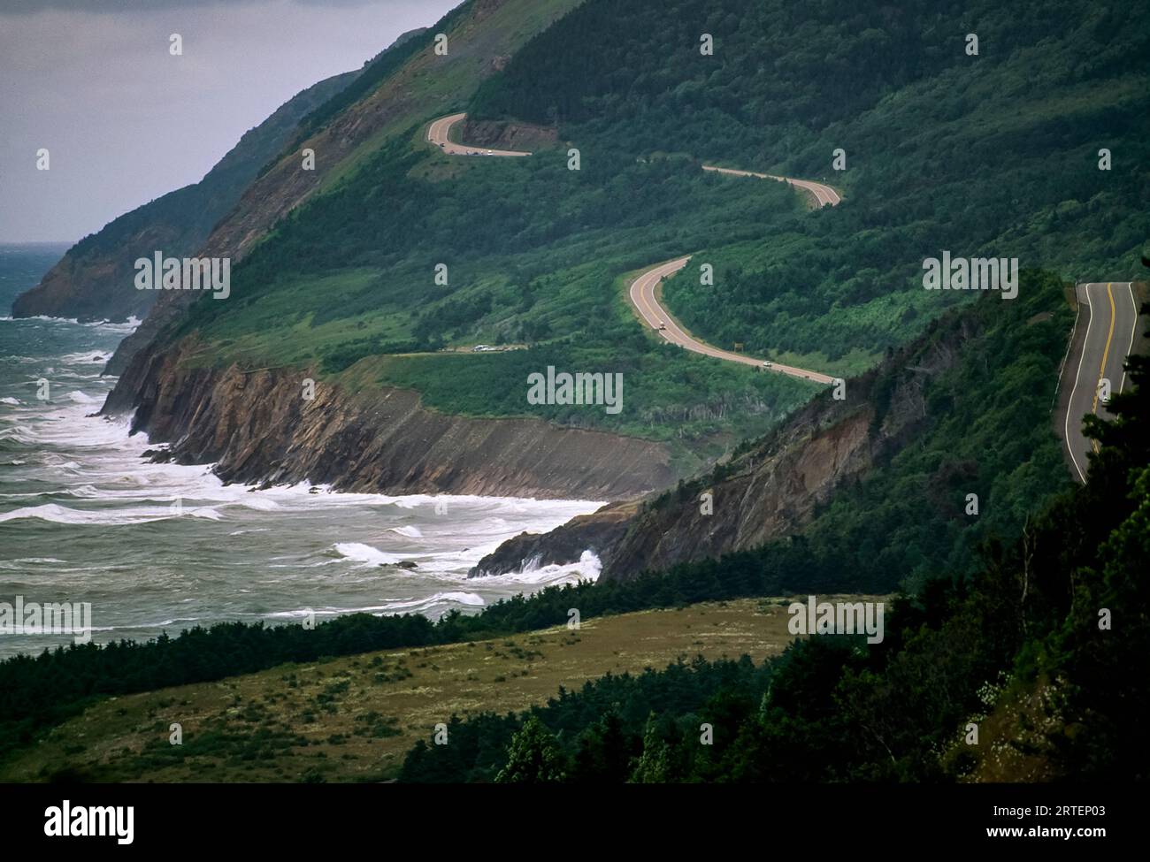 Skirting the Gulf of St. Lawrence, the 184-mile Cabot Trail travels the ...