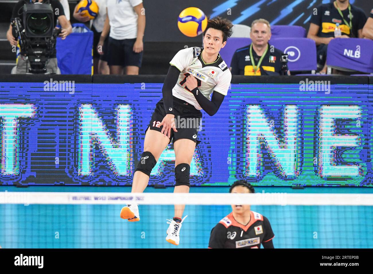 Ran Takahashi (Japan). Volleyball World Championship 2022. Round of 16 ...