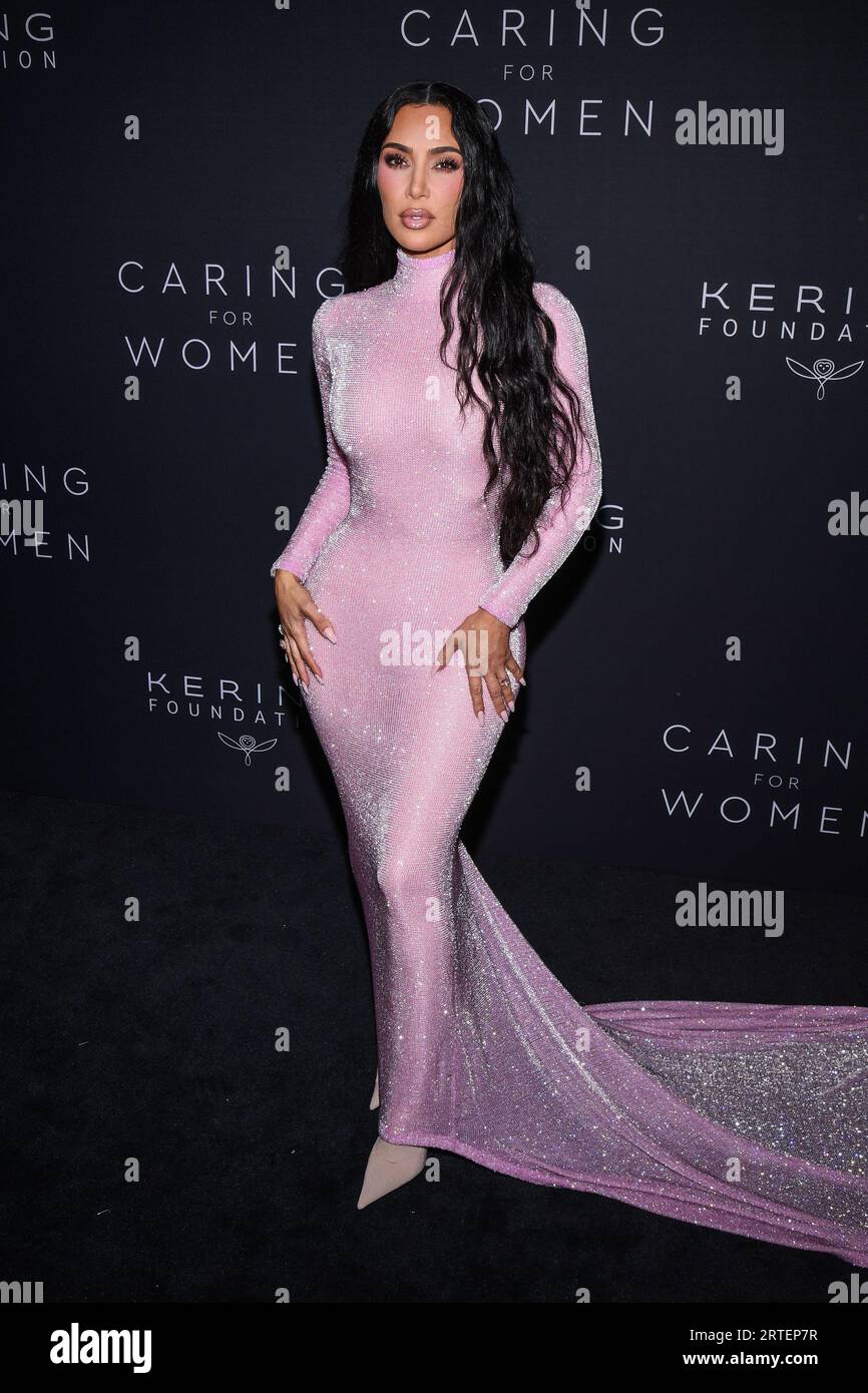New York, USA. 12th Sep, 2023. Kim Kardashian walking on the red carpet ...