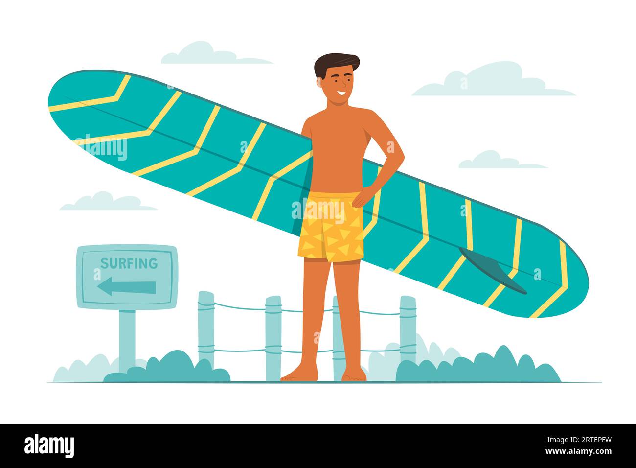 Standing male figure holding Cut Out Stock Images & Pictures - Alamy