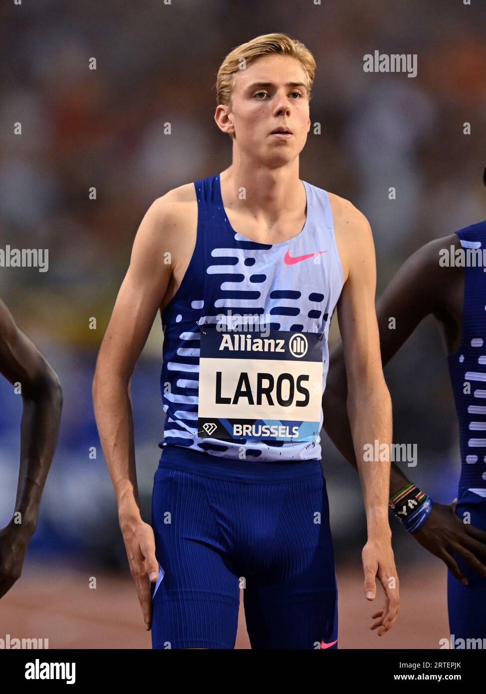 BRUSSELS - Niels Laros during the Allianz Memorial Van Damme 2023, part ...