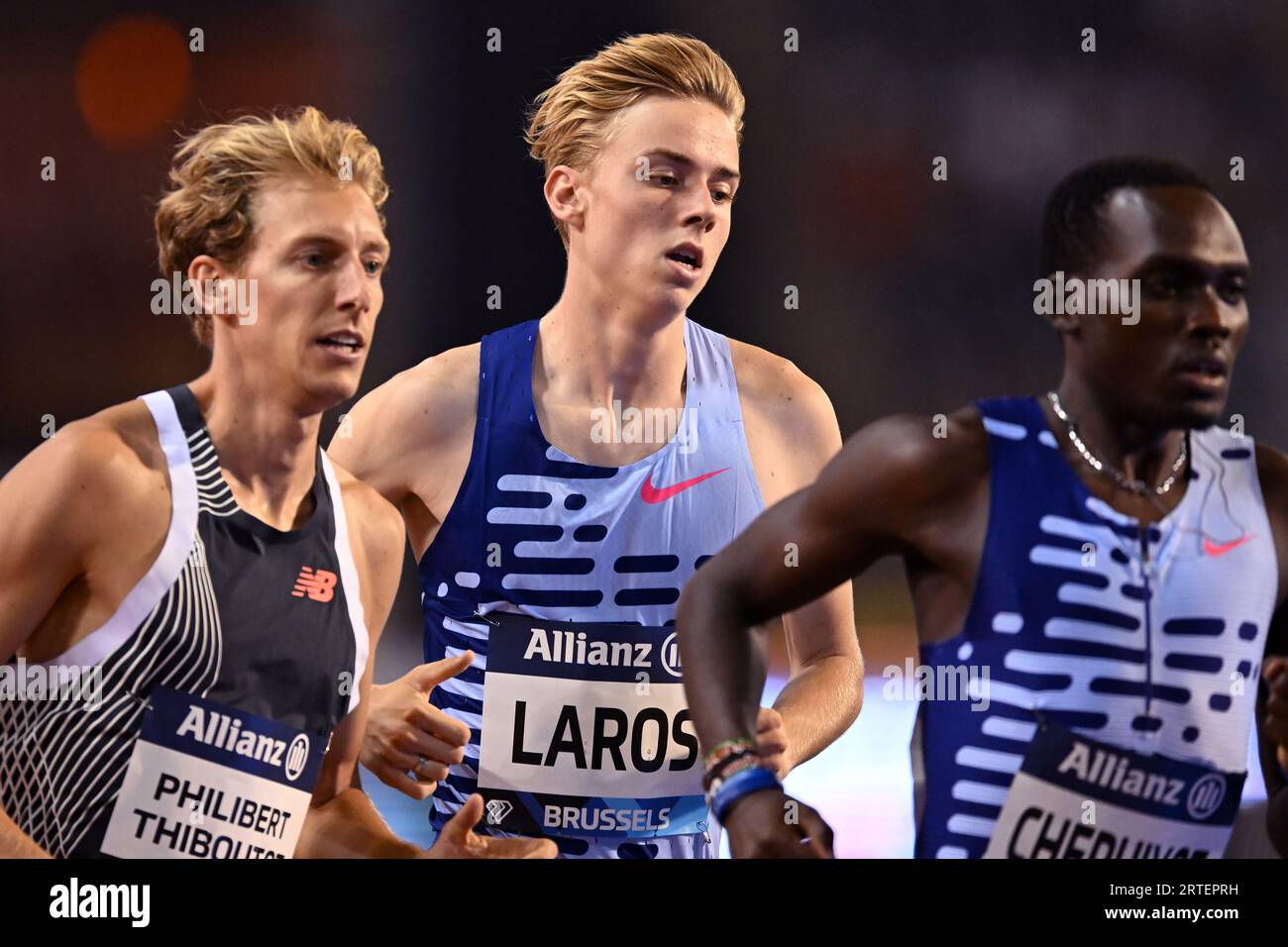 BRUSSELS - (m) Niels Laros during the 2000 meters of the Allianz ...