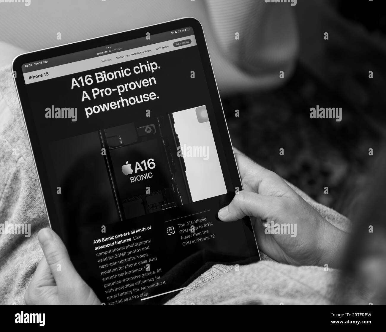 A16 bionic hi-res stock photography and images - Alamy