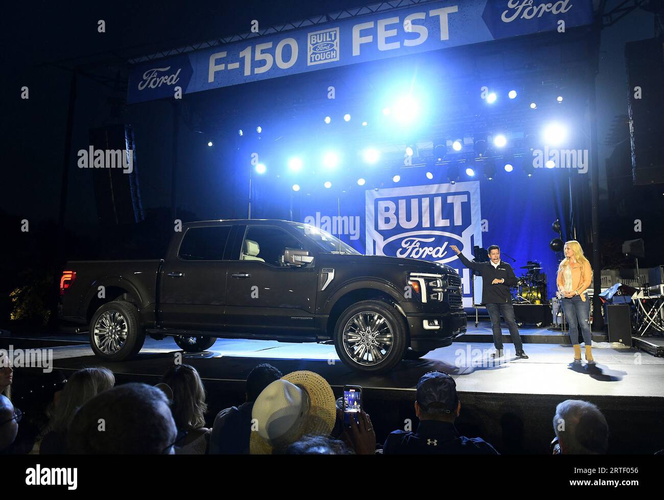 Milton Wong, Chief Program Engineer, F-150, talks about the 2024 Ford F-150 during a reveal at F ...