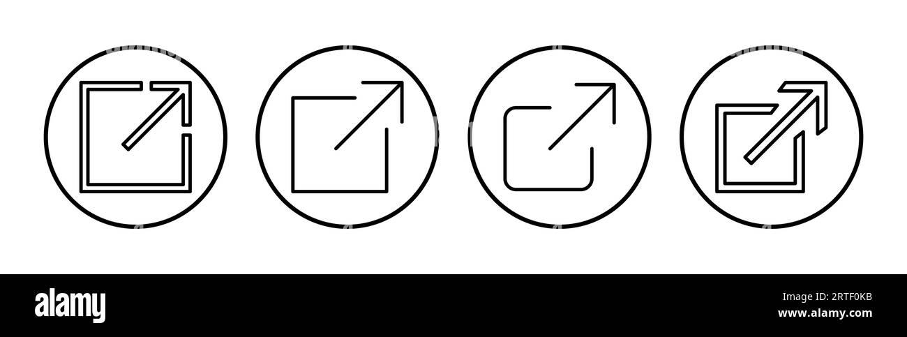 External share Black and White Stock Photos & Images - Alamy