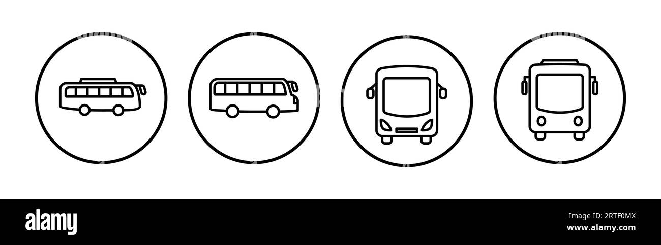 Bus icon vector. bus vector icon Stock Vector Image & Art - Alamy
