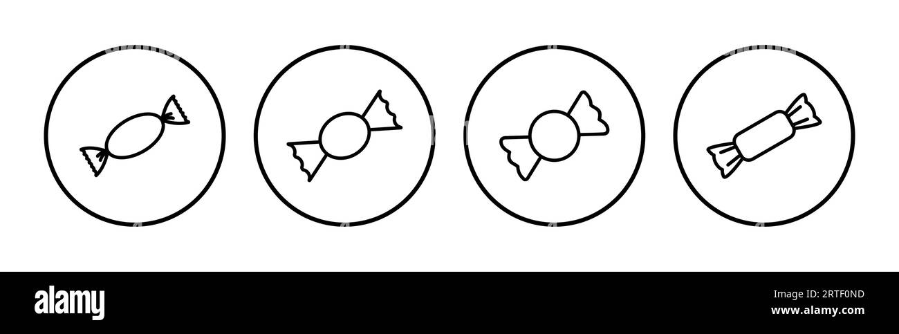 Candy icon vector. candy vector icon Stock Vector Image & Art - Alamy