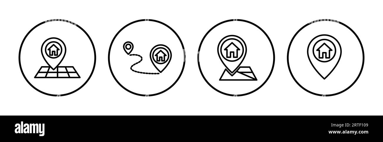 Address icon vector. location icon. address symbol. pin Stock Vector ...