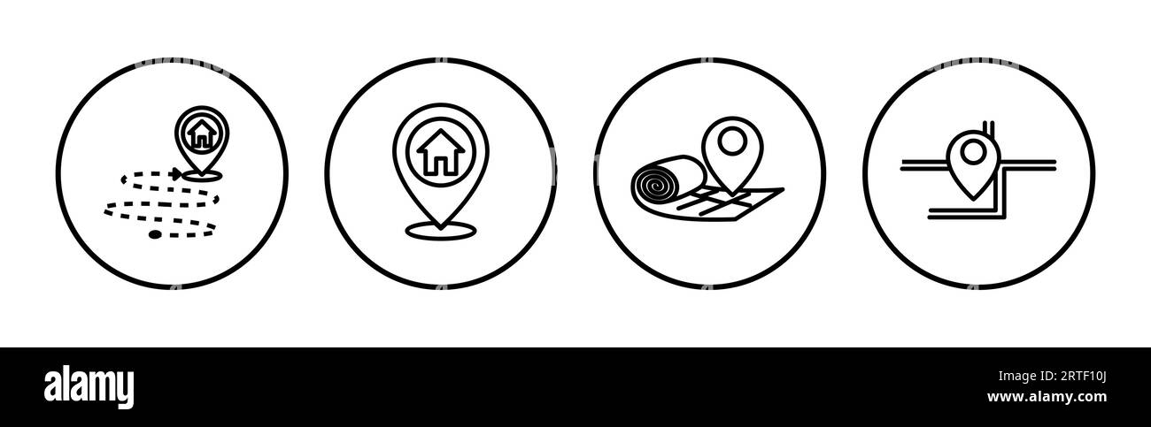 Address icon vector. location icon. address symbol. pin Stock Vector ...