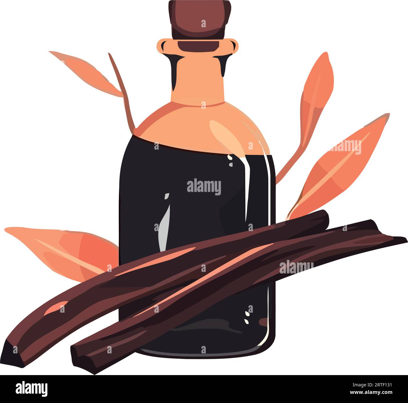 Jar fresh herbs Stock Vector Images - Alamy