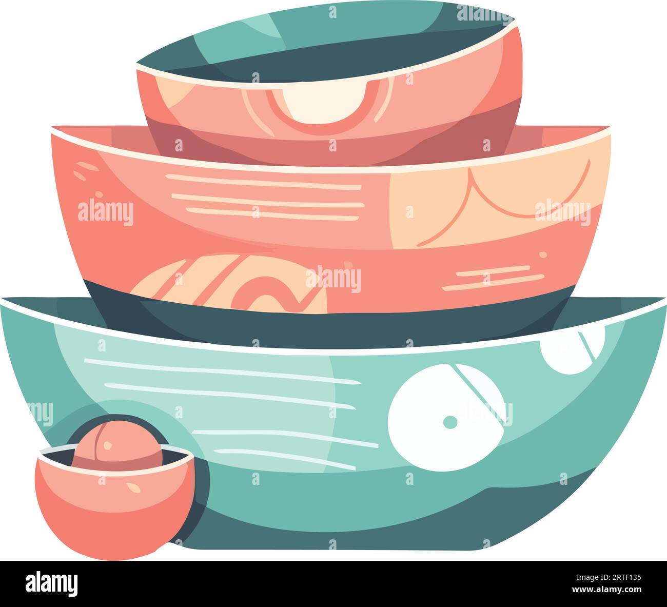 A gourmet seafood meal in nautical vessel Stock Vector Image & Art - Alamy