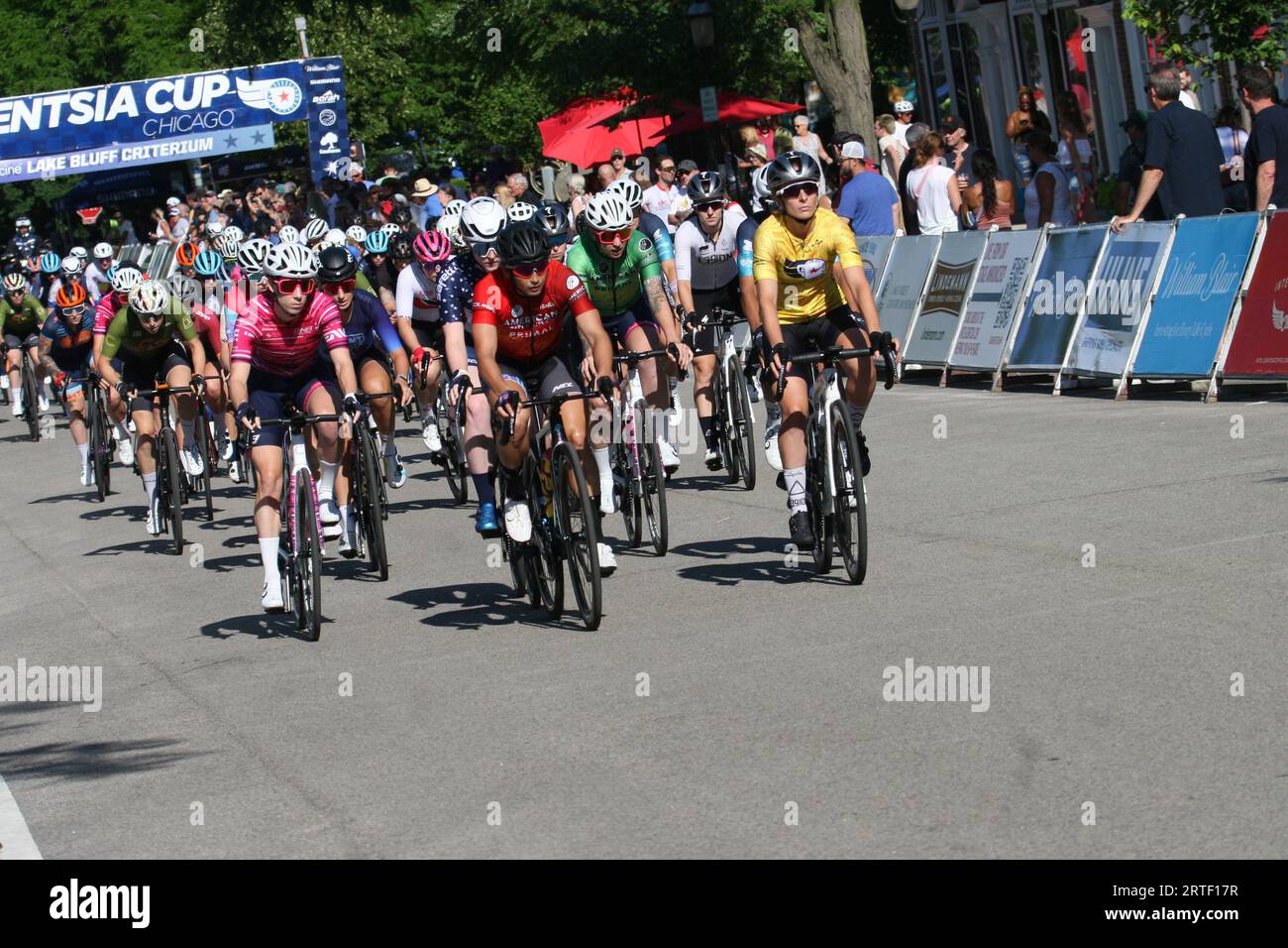Women's Cycling at Lake Bluff Criterium during the Intelligentsia Cup ...