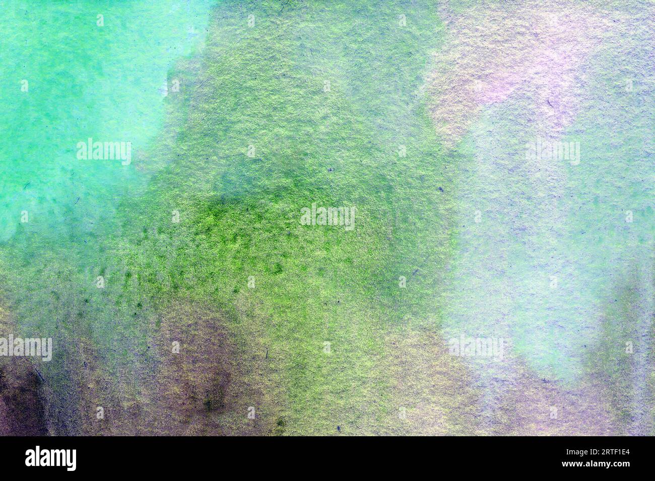 Green gradient watercolor paper background texture Stock Photo - Alamy