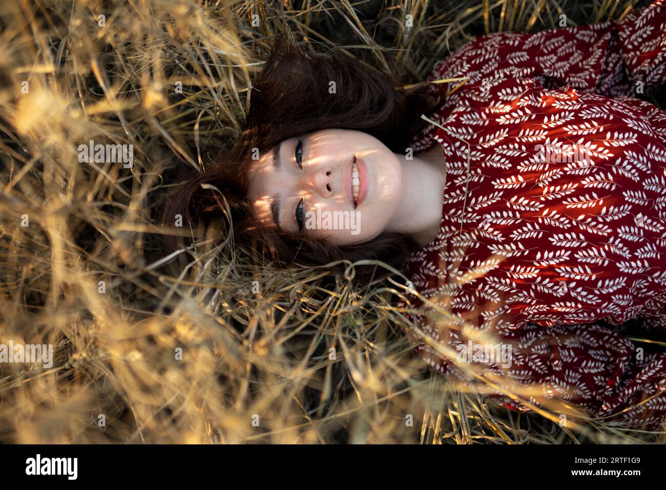 From above back view crop hi-res stock photography and images - Alamy