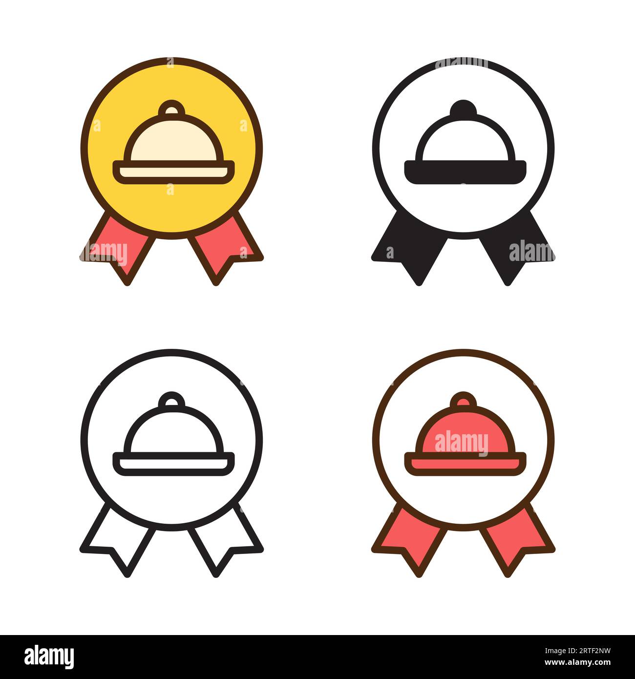 Badge glyph icon in Cut Out Stock Images & Pictures - Alamy