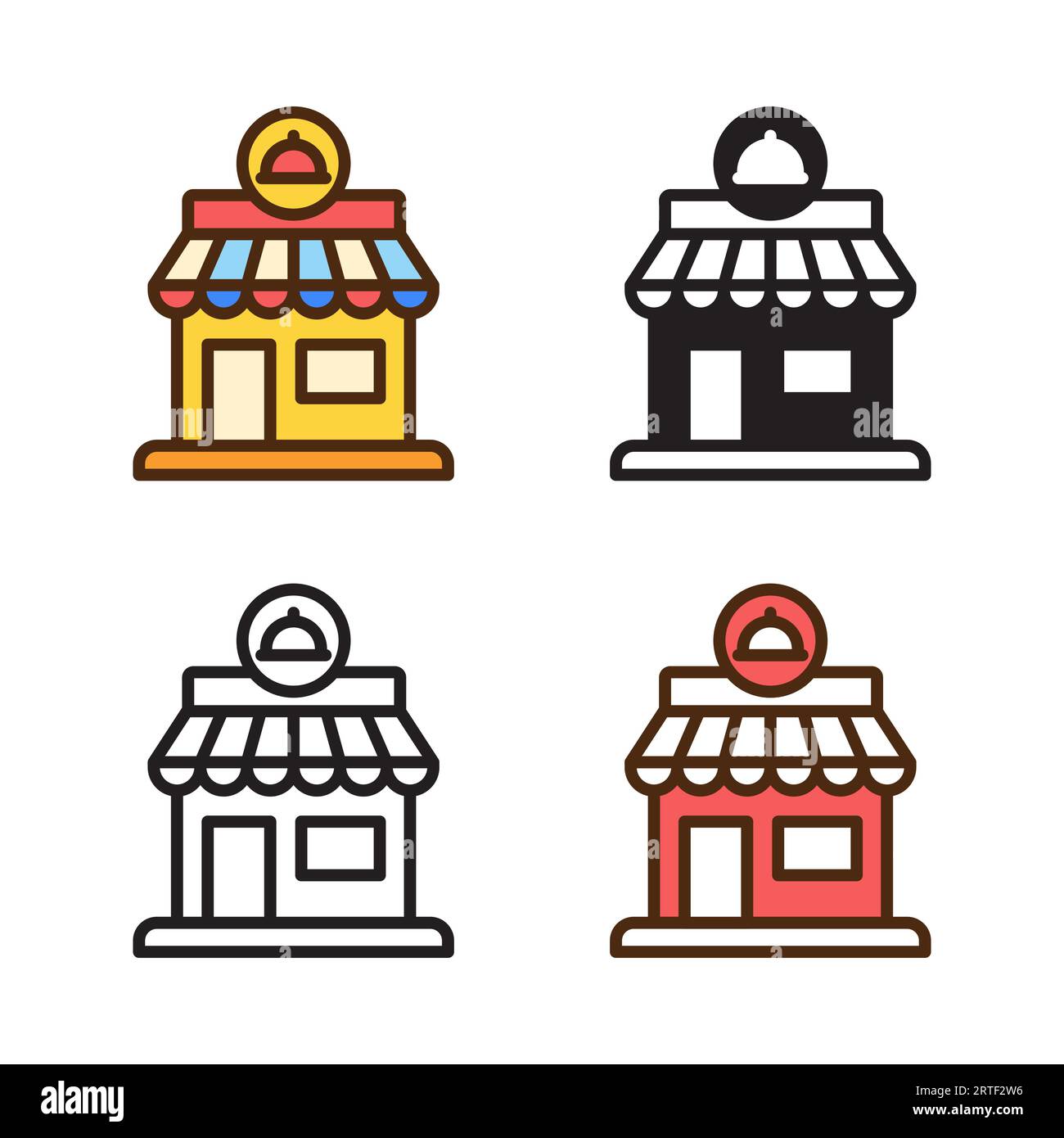 Building dish Stock Vector Images - Alamy