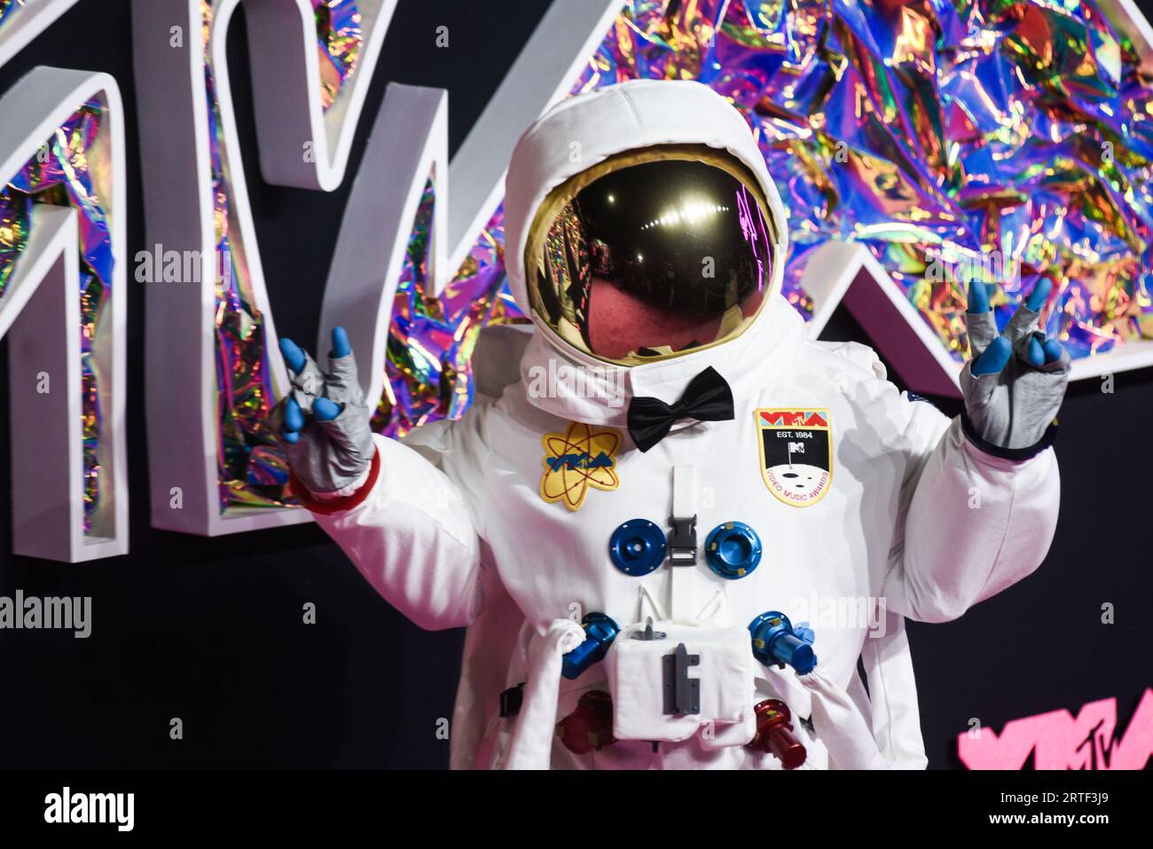 New Jersey, USA. 12th Sep, 2023. MTV Spaceman walking on the red carpet ...