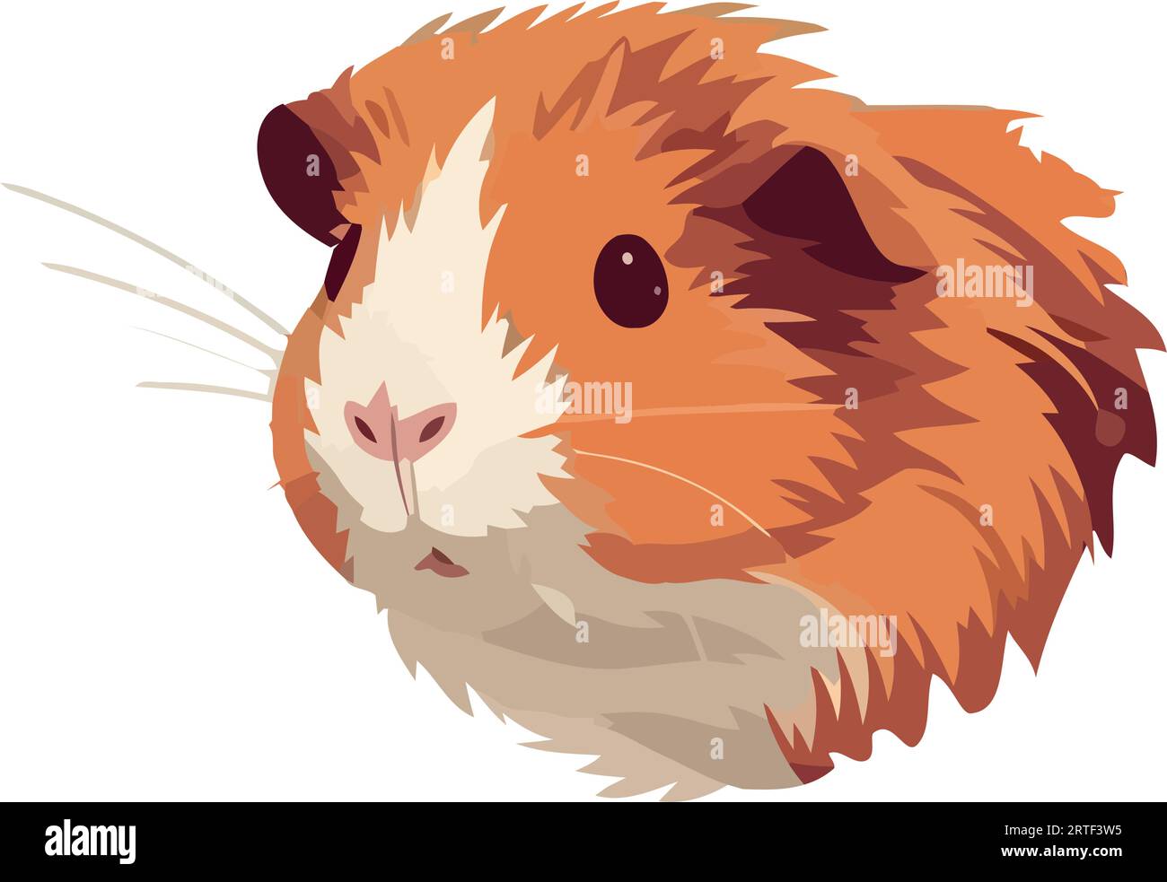 Fluffy mouse sitting, looking cute and small Stock Vector Image & Art ...