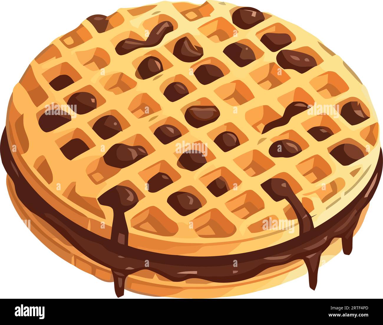 Sweet pie, waffle, cookie, and candy stack Stock Vector Image & Art - Alamy