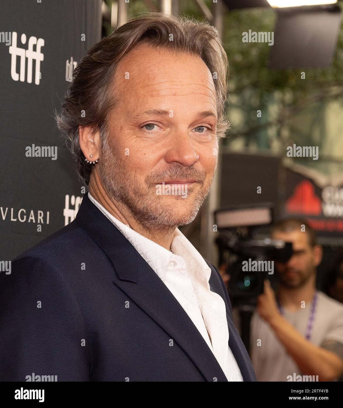Toronto, Canada. 12th Sep, 2023. Peter Sarsgaard attends the "Memory ...