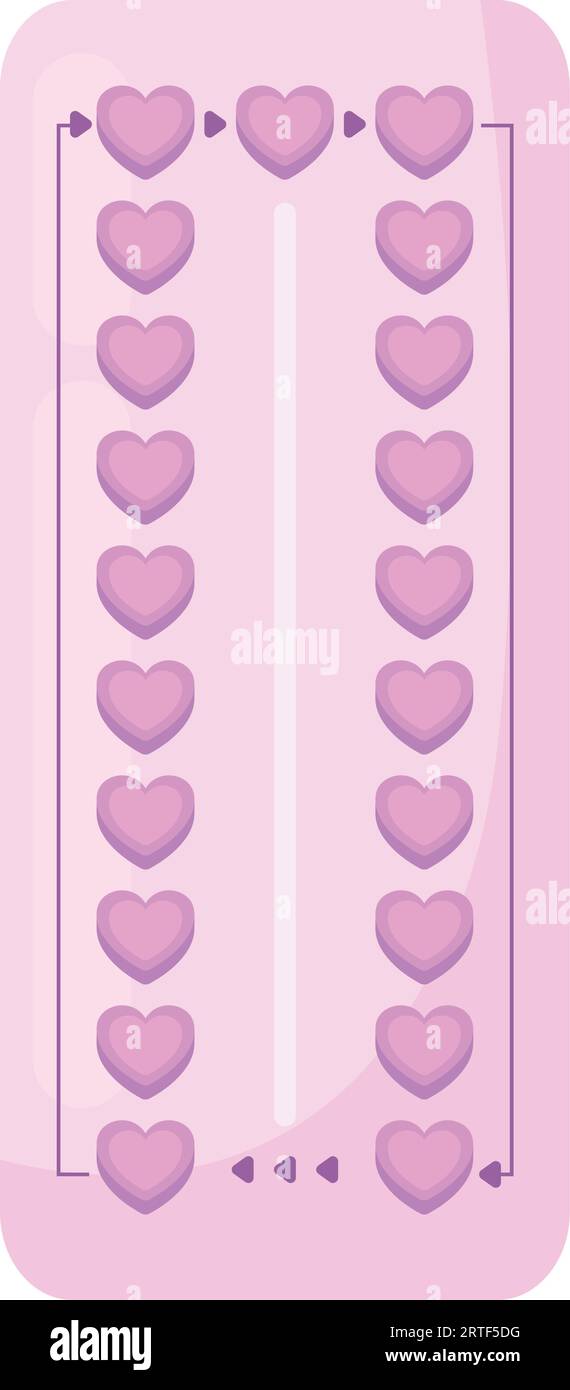 Woman contraceptive pill Stock Vector Images - Alamy