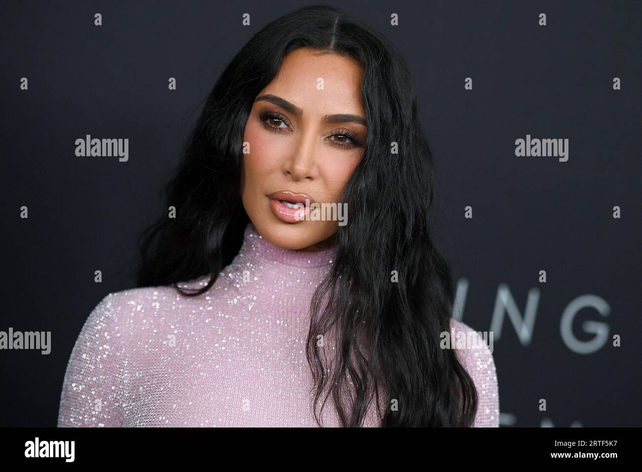 New York, USA. 12th Sep, 2023. Kim Kardashian walking on the red carpet ...