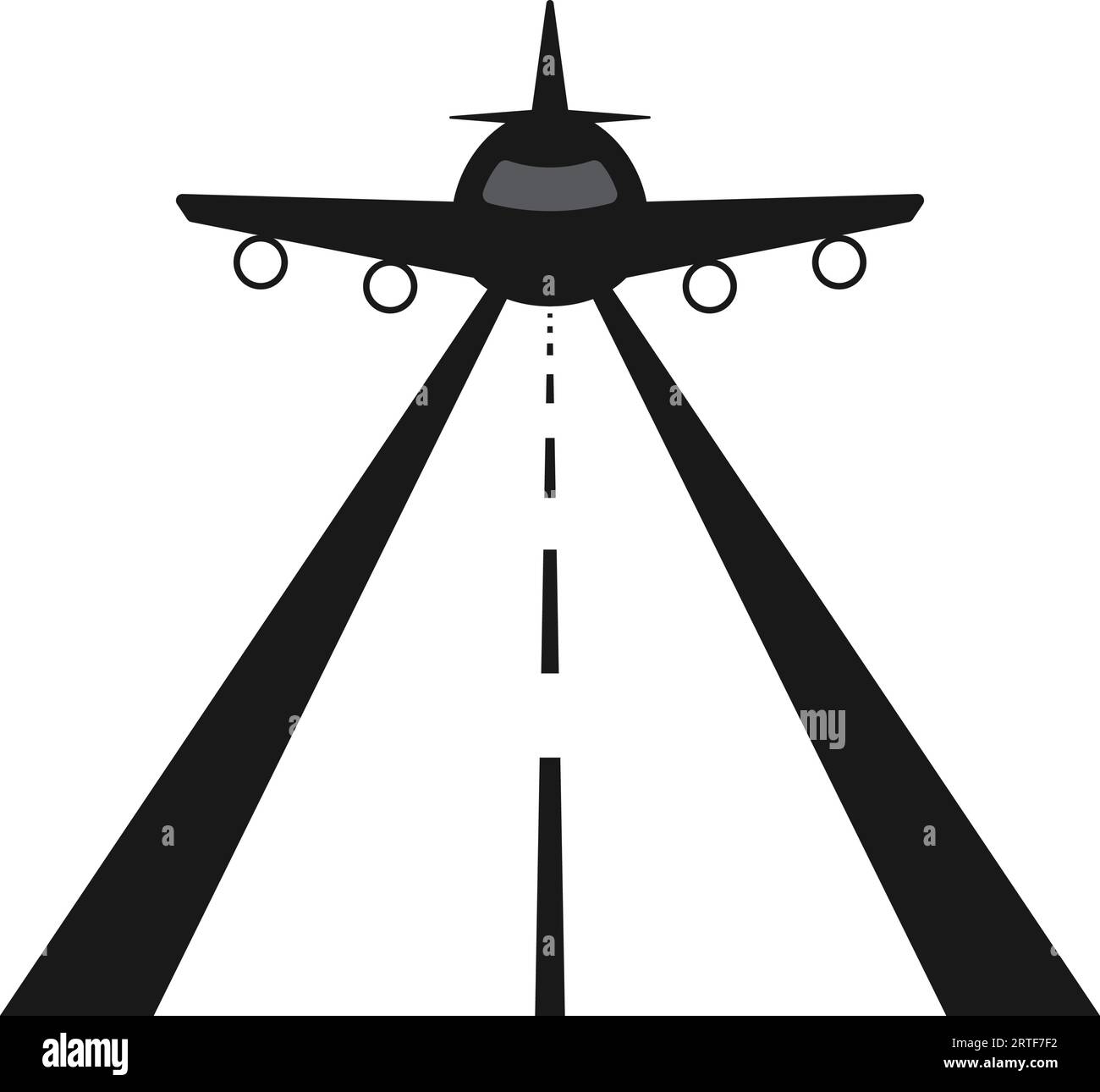 Runway icon vector illustration symbol design Stock Vector Image & Art ...