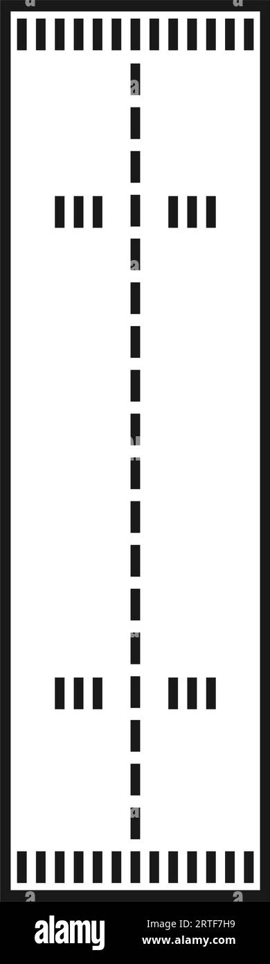 Runway icon vector illustration symbol design Stock Vector Image & Art ...